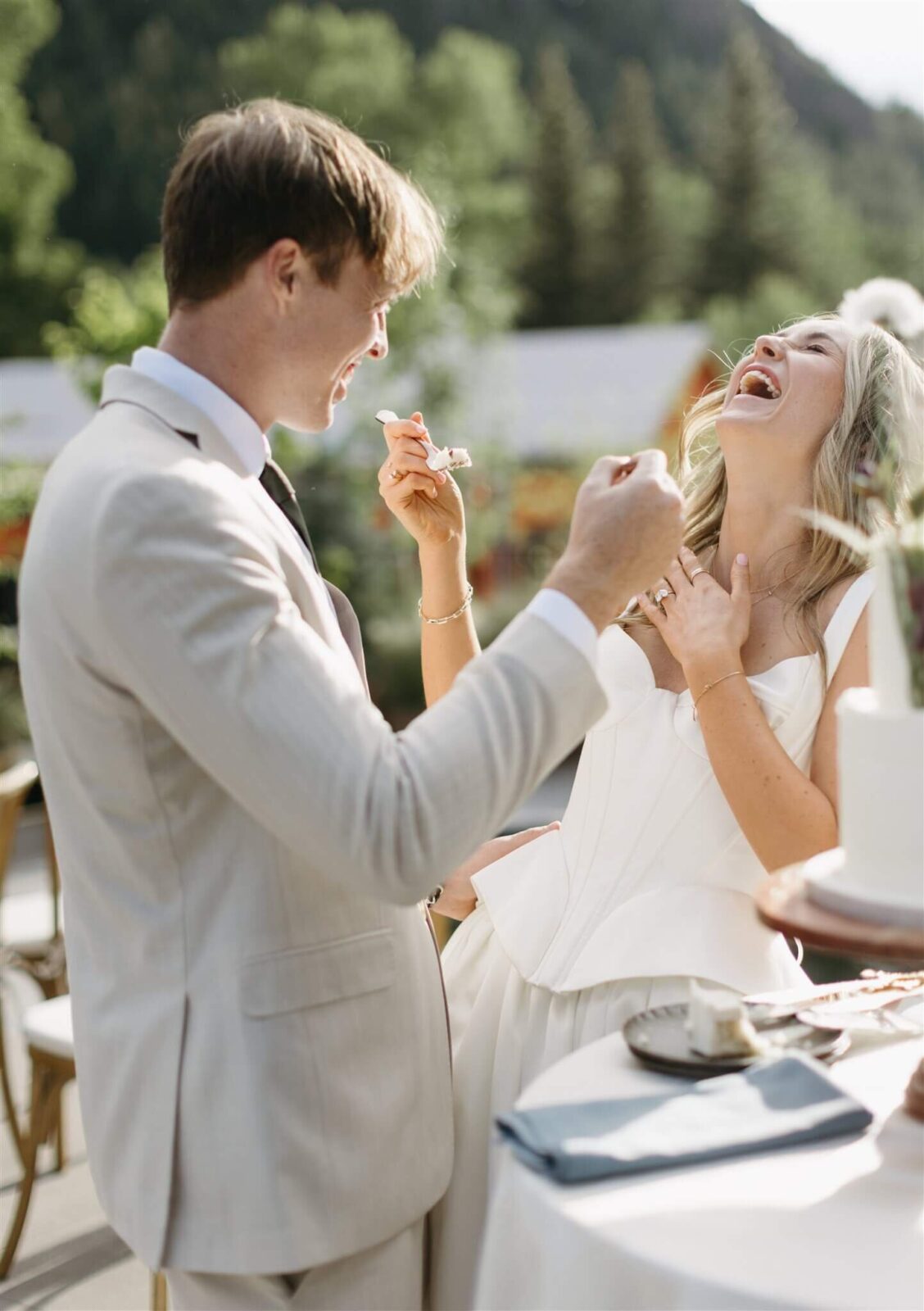 Editorial Shoot at the New MOLLIE Aspen Wedding Venue